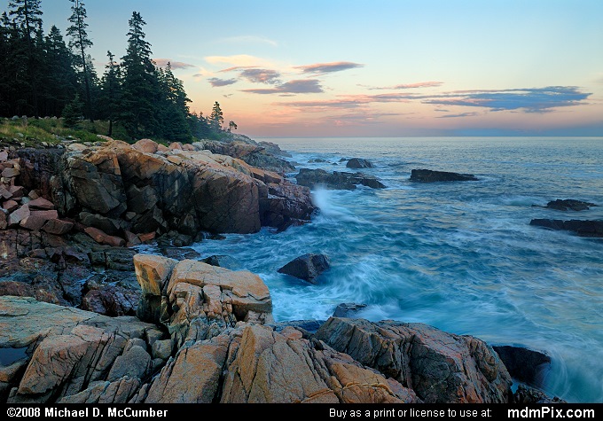 Atlantic Ocean Picture 035 - July 29, 2008 from Acadia National Park ...