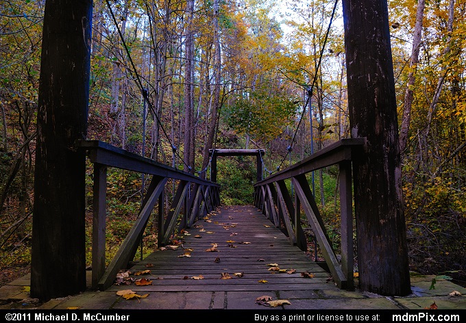 Rustic Bridge Picture 022 - October 12, 2010 from Cedar Creek Park ...