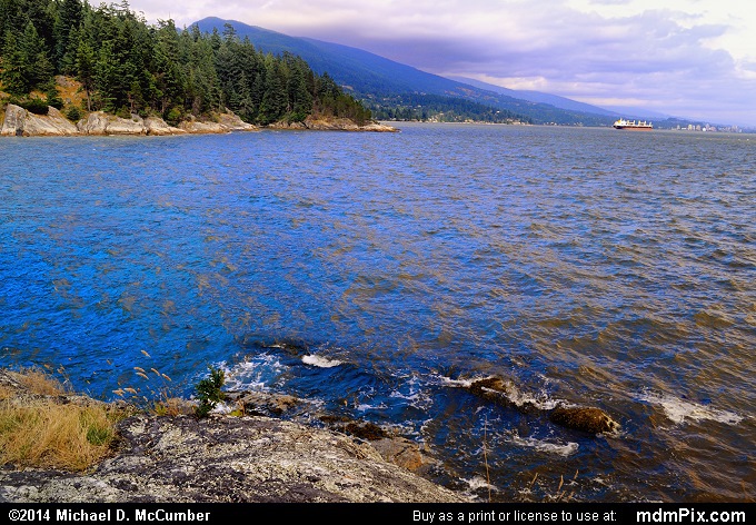 North Shore Mountains Picture 004 - July 25, 2011 from Lighthouse Park ...