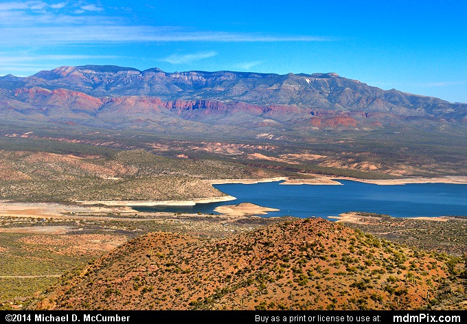 Sierra Ancha Range Picture 024 - February 2, 2014 from Tonto National ...