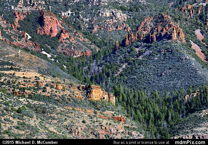 Sierra Ancha Range Picture 016 - February 12, 2015 from Sierra Ancha ...