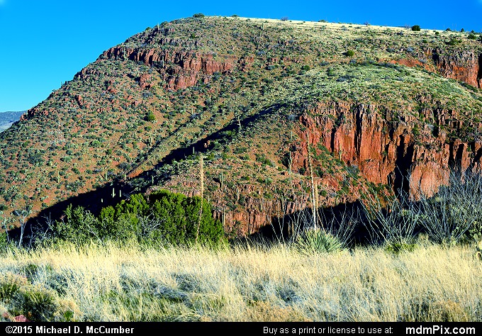 Hog Canyon Picture 010 - February 18, 2015 from Sierra Ancha ...