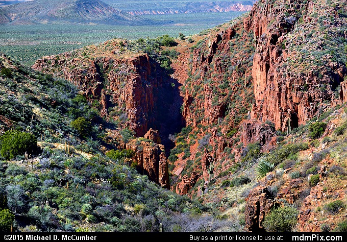 Hog Canyon Picture 064 - February 18, 2015 from Sierra Ancha ...