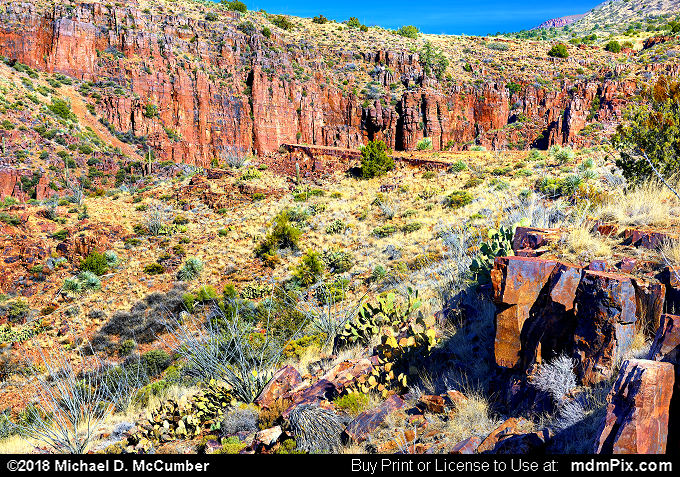 Hog Canyon Picture 011 - February 8, 2018 from Sierra Ancha ...